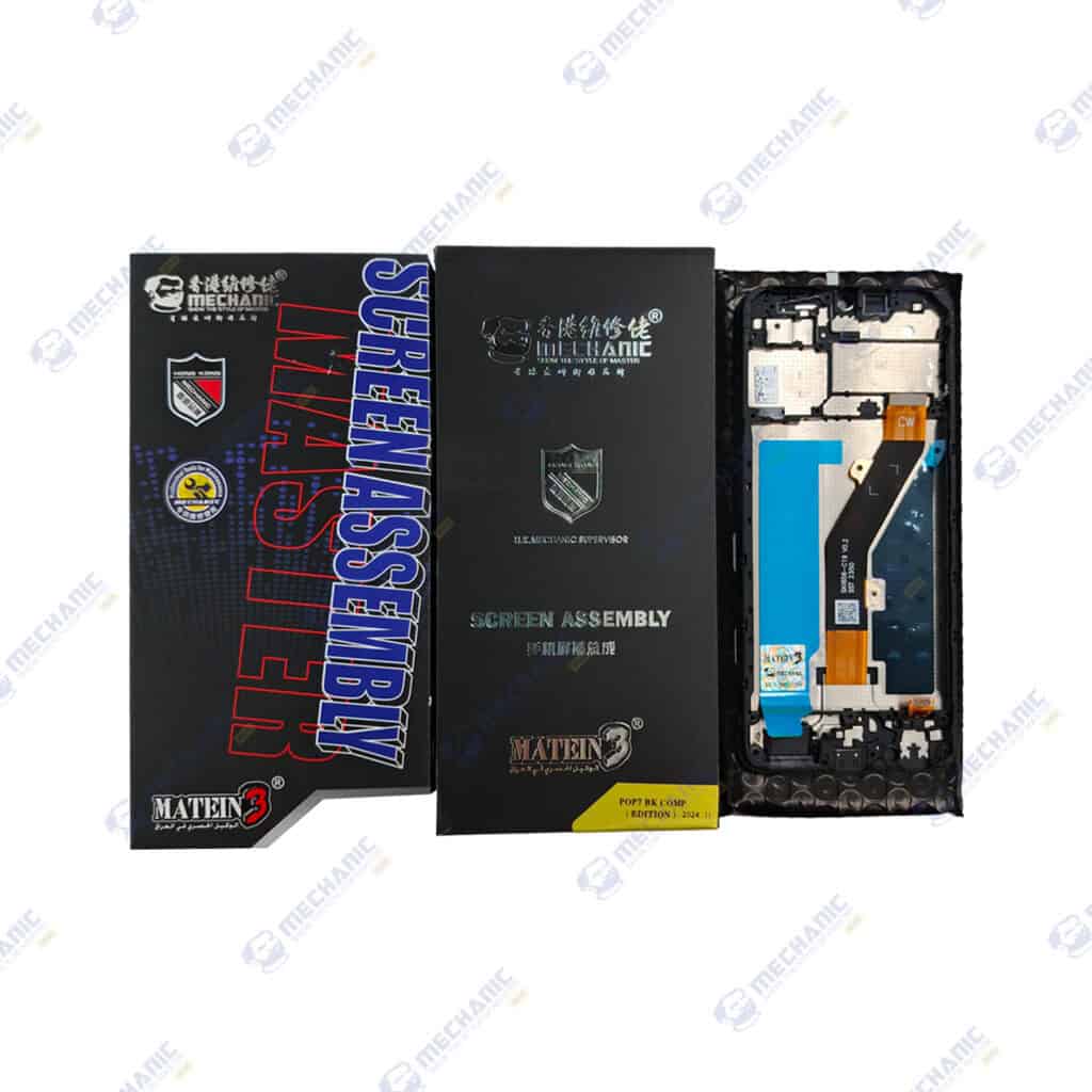 LCD TECNO POP7 BLACK (COMP) (MCN-EDITION) – ميكانيك العراق